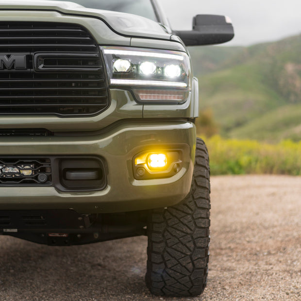 Diode Dynamics SS3 Fog Light Kit 5th Gen 2019+ Ram 2500/3500 Big Horn ...