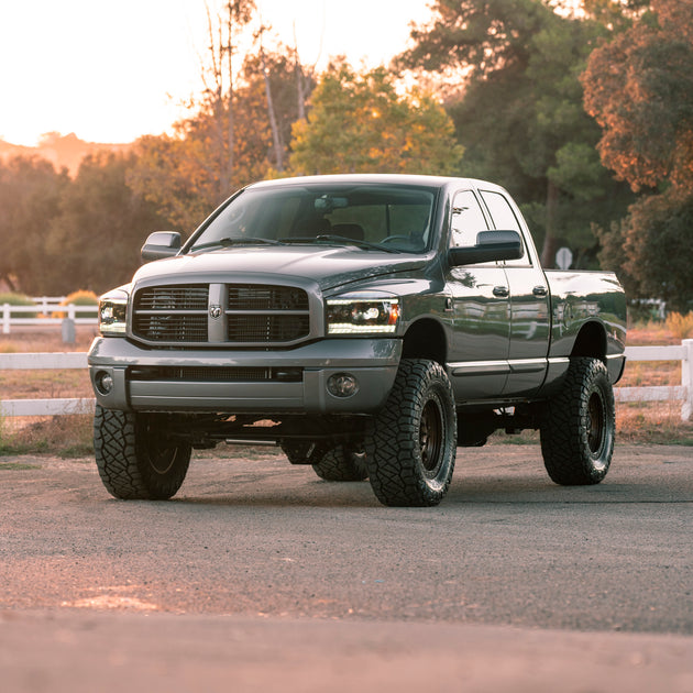 Alpha Rex 06-08 Dodge Ram LUXX-Series LED Projector Headlights Alpha-B ...