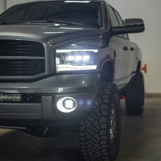 CJC Built 3rd Gen 2003-2009 Dodge Ram Diode Dynamics Fog Light Kit ...