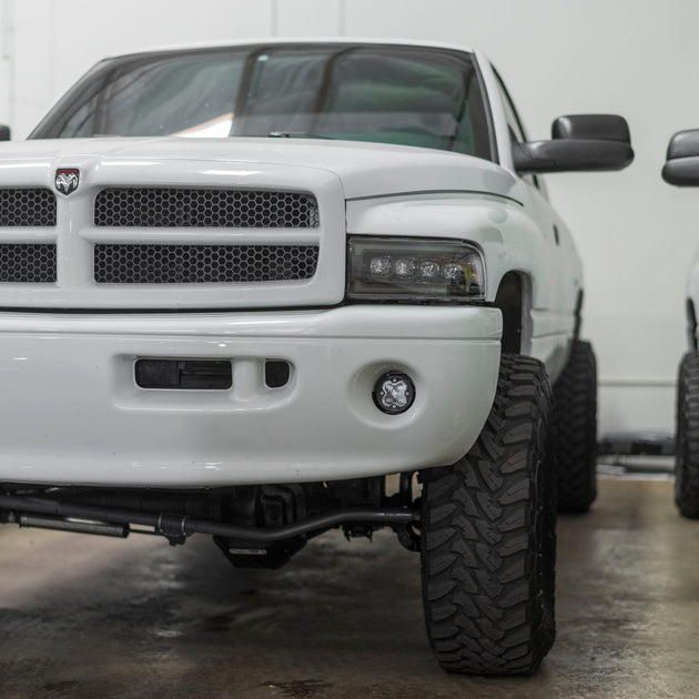 CJC Built Second Gen Gen 1994-2002 Dodge Ram Baja Designs Fog Light Ki ...