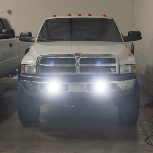 CJC Built Second Gen Gen 1994-2002 Dodge Ram Baja Designs Fog Light Ki ...