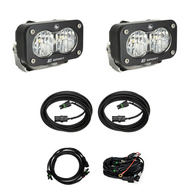 2023+ Ford Super Duty Baja Designs S2 Sport Dual Reverse Light Kit ...