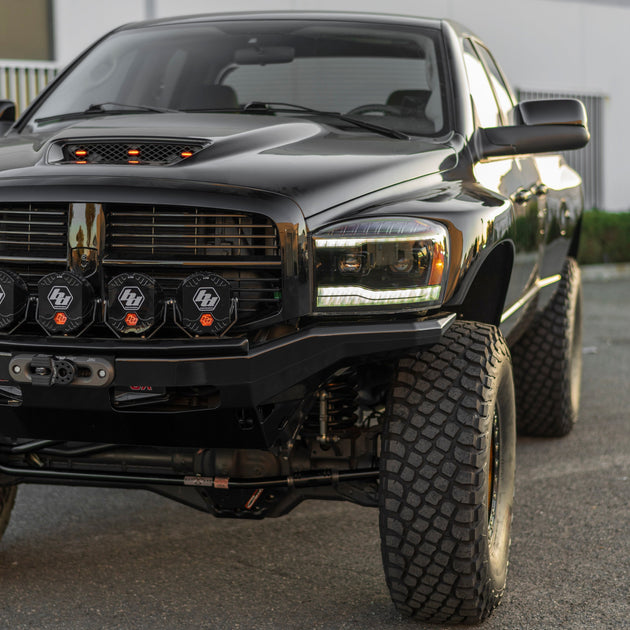 Mercenary Off Road Dodge Ram 2006-2009 Third Gen "A-BOMB" Front Bumper ...
