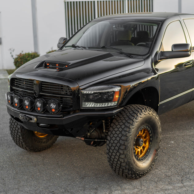 Mercenary Off Road Dodge Ram 2006-2009 Third Gen "A-BOMB" Front Bumper ...