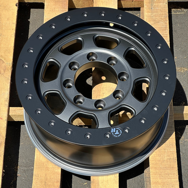 CJC Edition Ram Trail Ready 17x8.5" Simulated Beadlock Aluminum Wheel ...