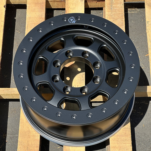 CJC Edition Ram Trail Ready 17x8.5" Simulated Beadlock Aluminum Wheel ...