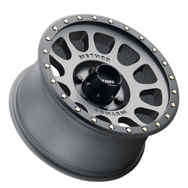 Method Race Wheels 305 | NV | TITANIUM - MATTE BLACK LIP – CJC Off Road