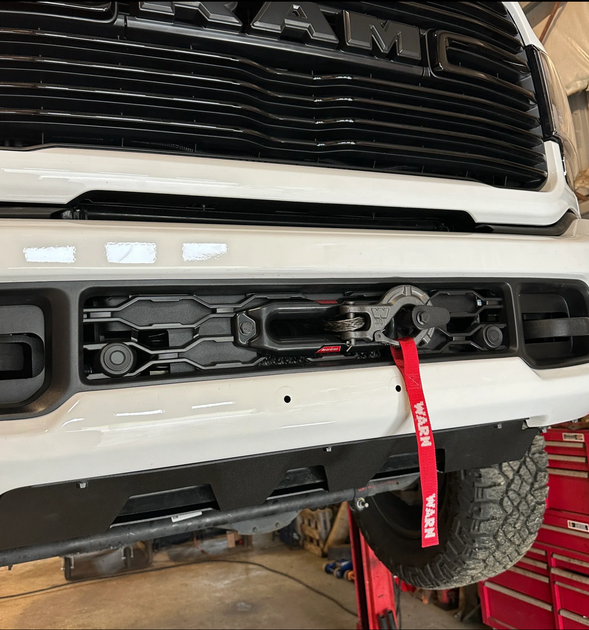 Vice Designs Hidden Winch Mount 2019-Current Ram 2500/3500 6.7 Cummins ...