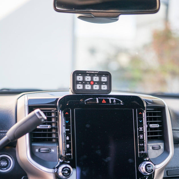 CJC Built 2019-2024 Ram Auxbeam Dash Mount – CJC Off Road