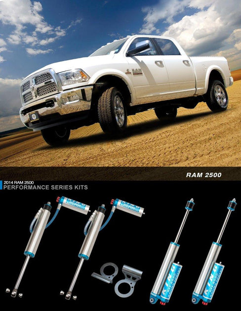 King OEM Series 2014+ Dodge Ram 2500/3500 Rear Performance Shock Kit (2 ...