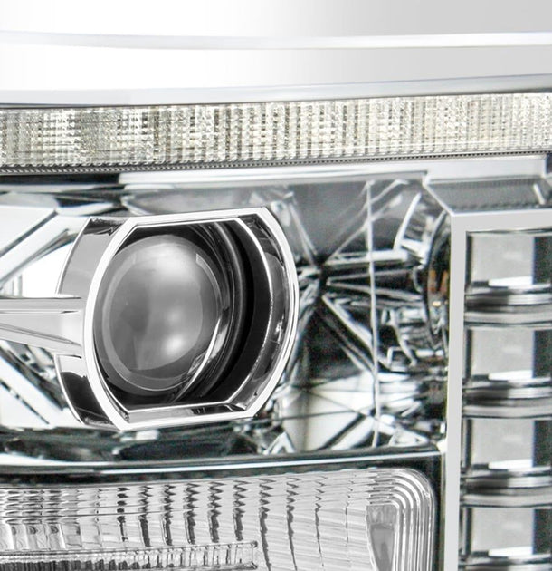 Alpha Rex 11-16 Ford Super Duty LUXX-Series LED Projector Headlights C ...