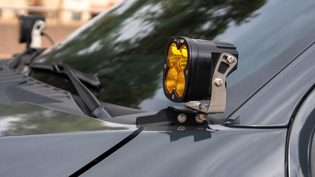 SDHQ Off Road '17-22 FORD SUPER DUTY SDHQ BUILT A-PILLAR LIGHT MOUNTS ...