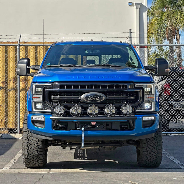 Factory Aftermarket 2017+ Ford Super Duty Light Bar Mount – CJC Off Road